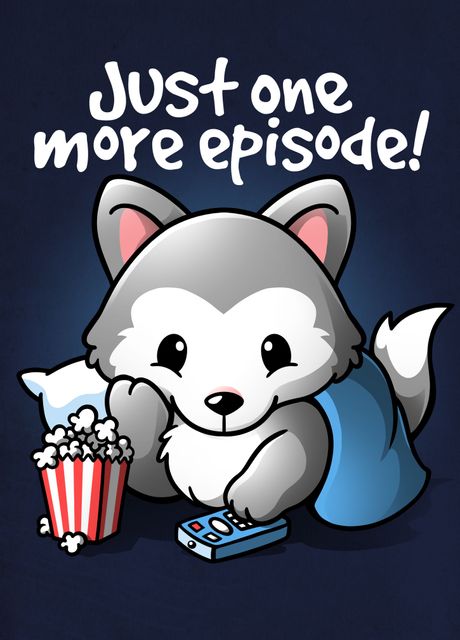 'wolf one more episode' Poster by NemiMakeit Fadda | Displate
