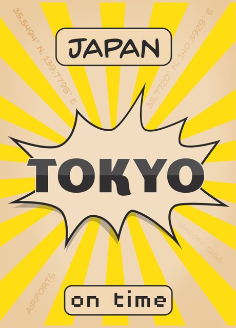 'Tokyo Yellow' Poster by Epic Adventure | Displate