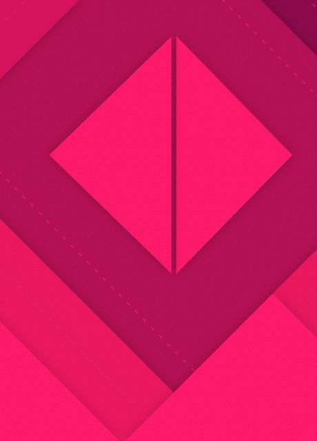 'Art deco geometric red' Poster by Edit Erdei | Displate