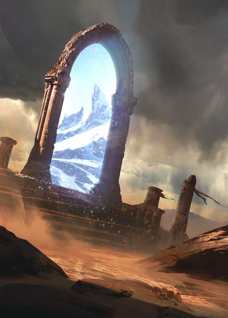 'Portal' Poster, picture, metal print, paint by GWENT | Displate