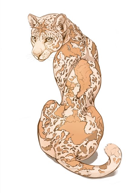 'GEOpard' Poster by AlectorFencer | Displate