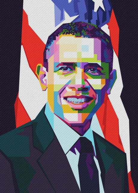 'Barack Obama' Poster by Sobri Alkavie | Displate