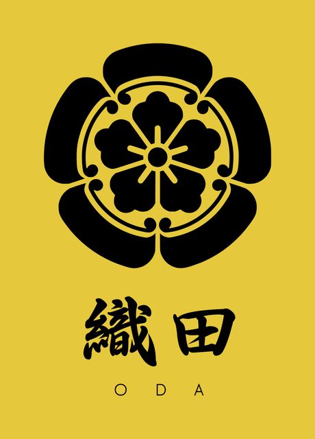 'Oda Clan Kamon' Poster by Takeda Art | Displate