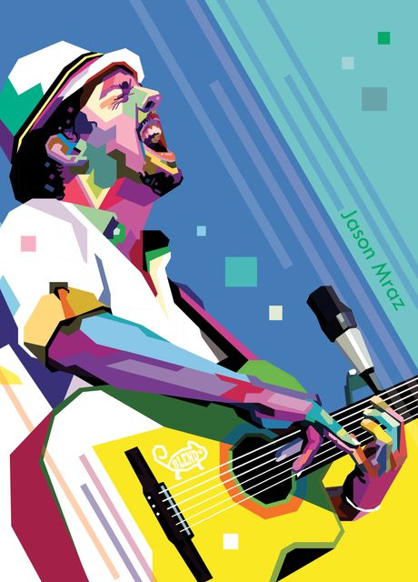 'JASON MRAZ' Poster by Popart PosterS | Displate