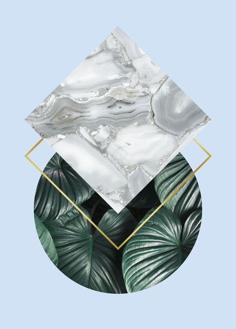 'Natural polygon V' Poster by Vitor Costa | Displate