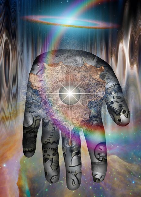 'Machine God' Poster by Bruce Rolff | Displate