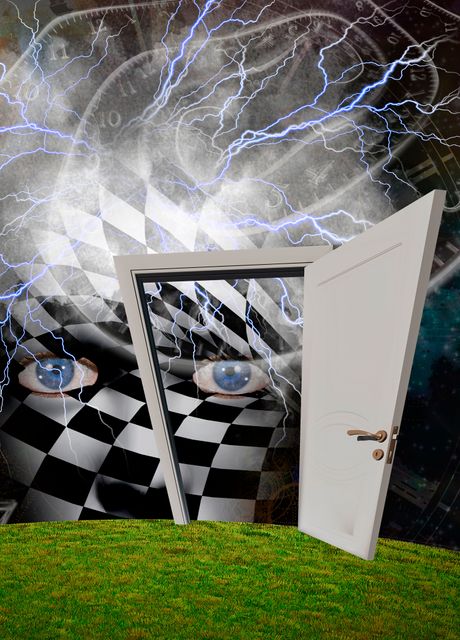 'Time and space' Poster by Bruce Rolff | Displate