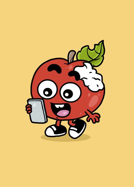 'Character Apple' Poster by gienlee | Displate