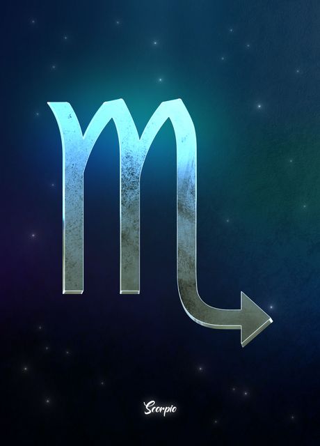 'Scorpio' Poster by Christopher Sanabria | Displate