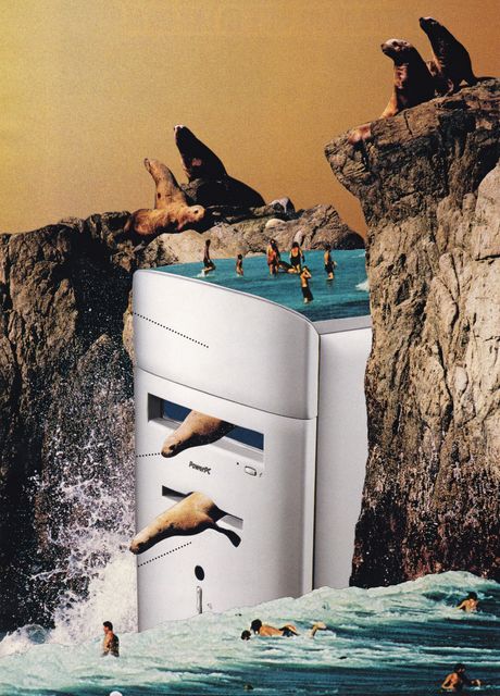 'Computer Virus [collage]' Poster by Lerson Pannawit | Displate