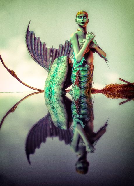 'The Queen of Atlantis' Poster by Bob Orsillo | Displate