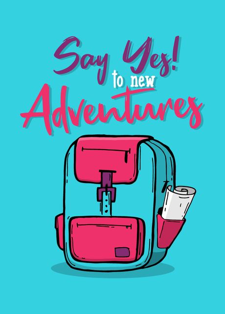 'Adventures bag' Poster by Chairul Maarif | Displate