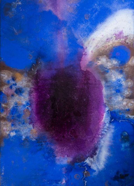 'Space abstract painting' Poster by Mihai | Displate