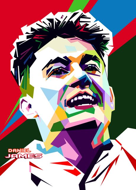 'Daniel James' Poster by Sobri Alkavie | Displate