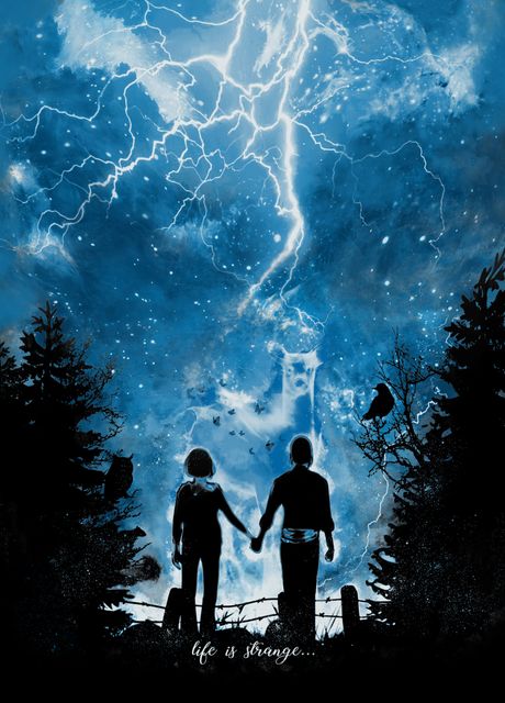 'The storm of life' Poster by pescapin | Displate