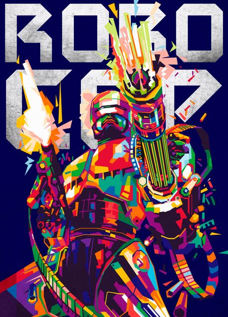 'Robocop ' Poster by nofa aji zatmiko | Displate