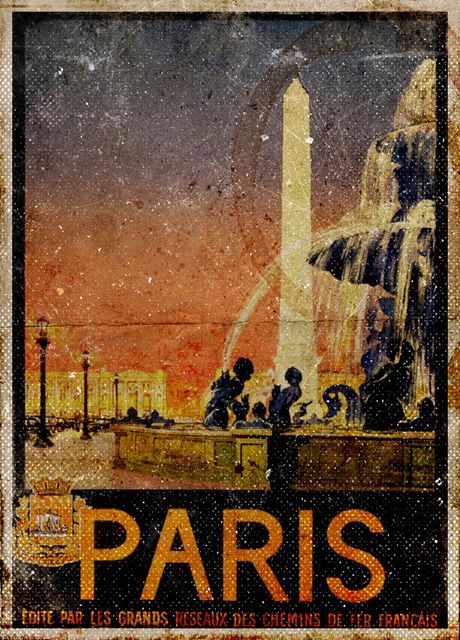 'Paris' Poster by The Poster | Displate