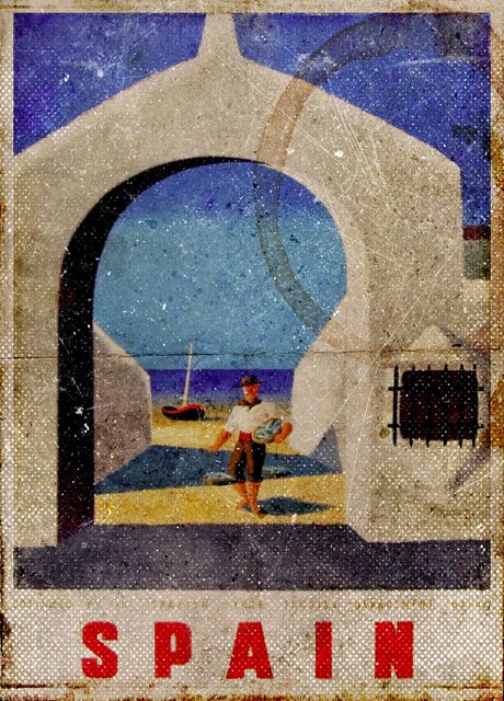 'Spain' Poster by The Poster | Displate