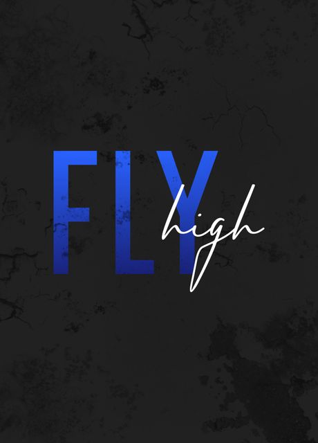 'fly HIGH' Poster by Oriza Creativa | Displate