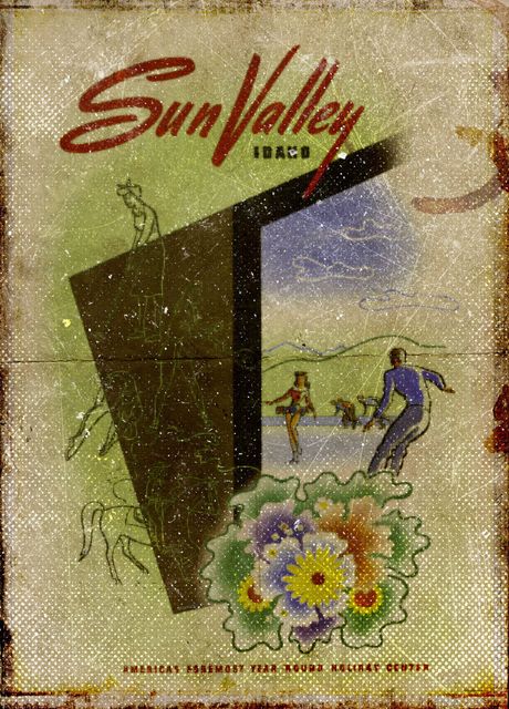 'Sun Valley Idaho' Poster by The Poster | Displate