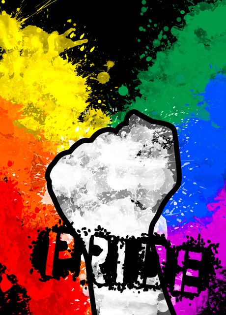 'PRIDE' Poster by Green Pete | Displate