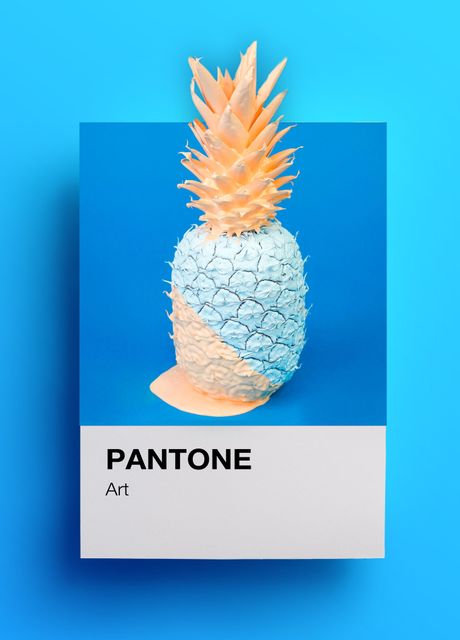 'Pantone Pineapple' Poster by Nelva Andrea | Displate