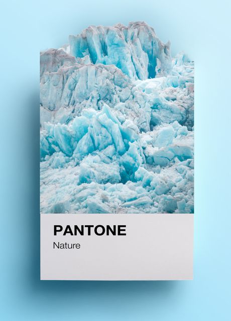 'Pantone Nature Ice' Poster by Nelva Andrea | Displate