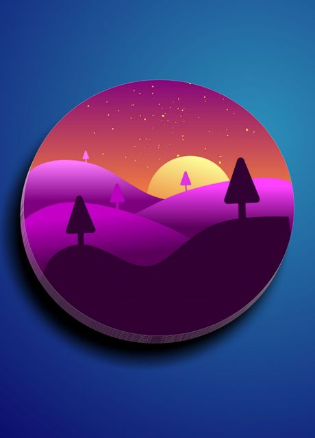 'flat design 2' Poster by Hafis | Displate