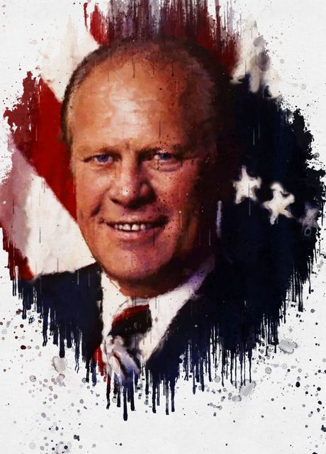 'Gerald R Ford Jr' Poster by The Poster | Displate