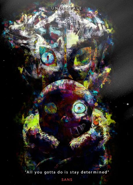 'Undertale' Poster by Manga no Mango | Displate