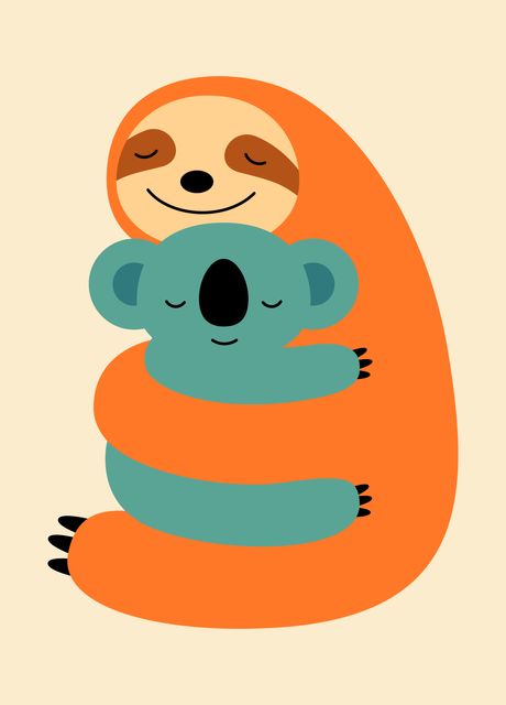 'Stick Together' Poster by Andy Westface | Displate