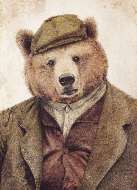 'Uncle B' Poster, picture, metal print, paint by Mike Koubou | Displate