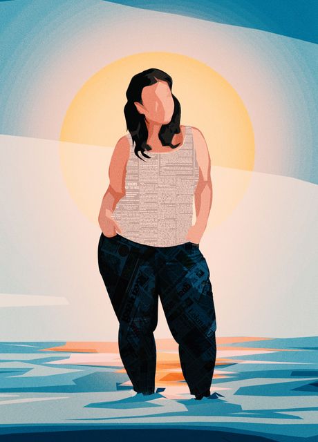 'Body Positive 03' Poster by Is Rough | Displate