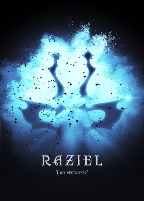 'Raziel' Poster by Royston Malcomber | Displate