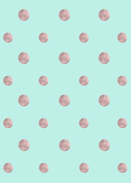 'Happy Polka Dots on Mint 1' Poster by Anita's & Bella's Art | Displate
