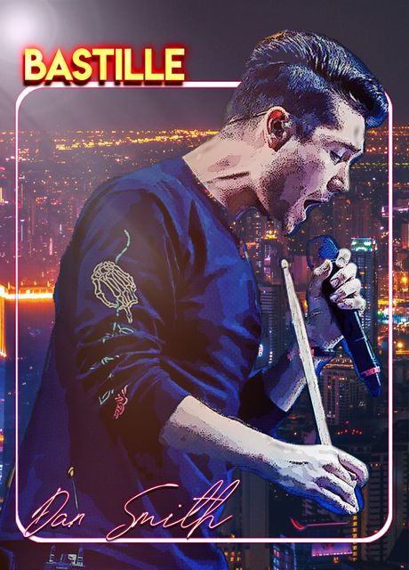 'Bastille Dan Smith' Poster by The Poster | Displate
