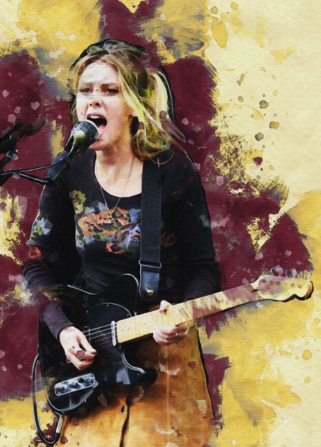'Smudge Of Ellie Rowsell' Poster by The Poster | Displate