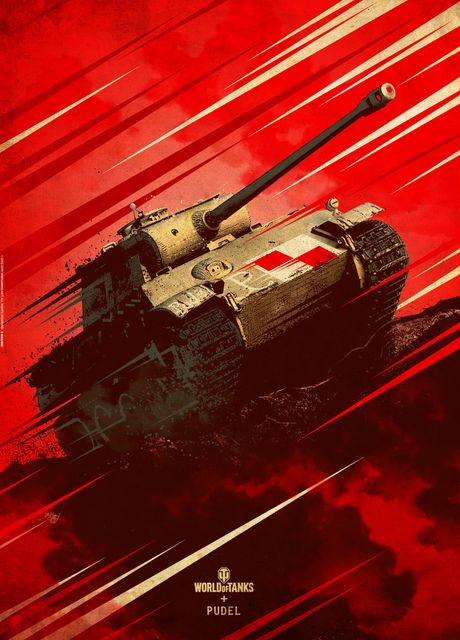 'Pudel' Poster by World of Tanks | Displate