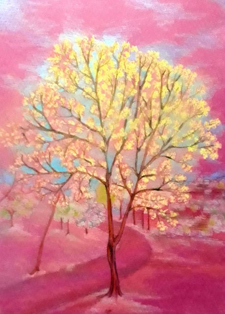 'Autumn tree' Poster by Edy Art Space | Displate