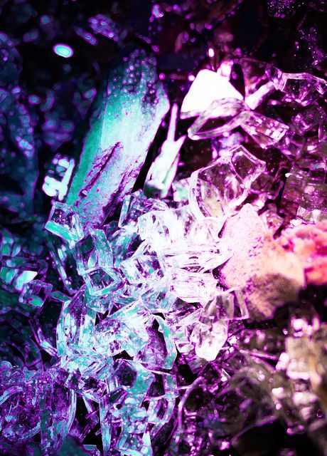 'Crystal Matrix II' Poster by Monoglyph | Displate