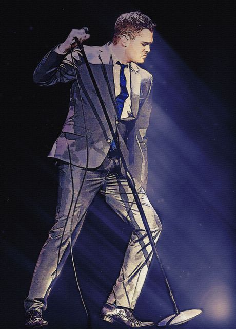 'Superstars Michael Buble ' Poster by The Poster | Displate