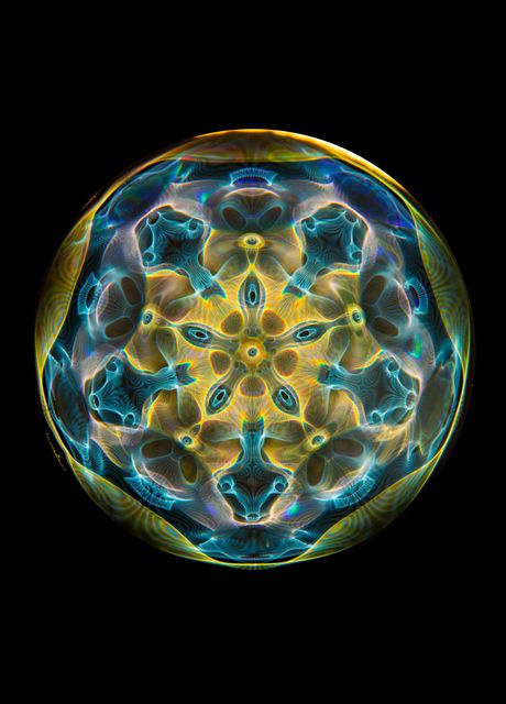 'Quantum Resonance' Poster by Le5 gualkee | Displate