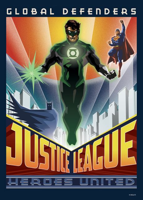 'Global Defenders' Poster by DC Comics | Displate