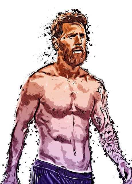 'Lionel Messi vector' Poster by dam art | Displate