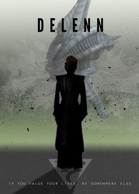 'Delenn from Babylon 5' Poster, picture, metal print, paint by Rykker ...