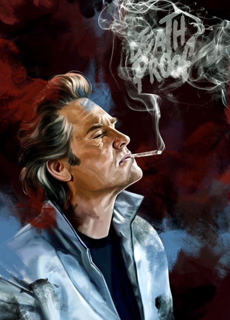 'Stuntman Mike' Poster by Dmitry Belov | Displate