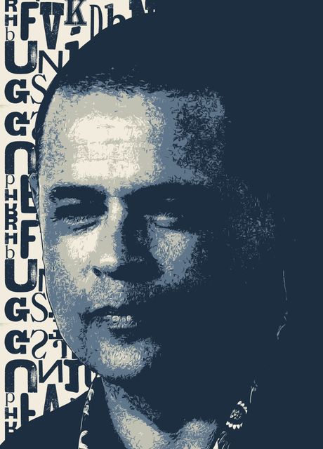 'Raymond Cruz Artwork' Poster by Rizky Irawan | Displate