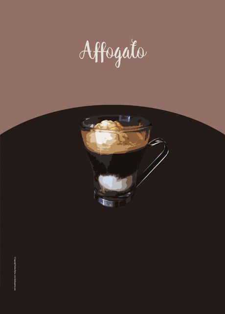 'Affogato' Poster by Fanitsa | Displate