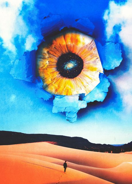 'Something Out There' Poster by seam less | Displate