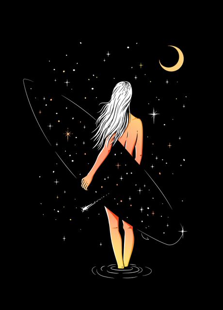 'Soul Surfer' Poster by Grant Shepley | Displate